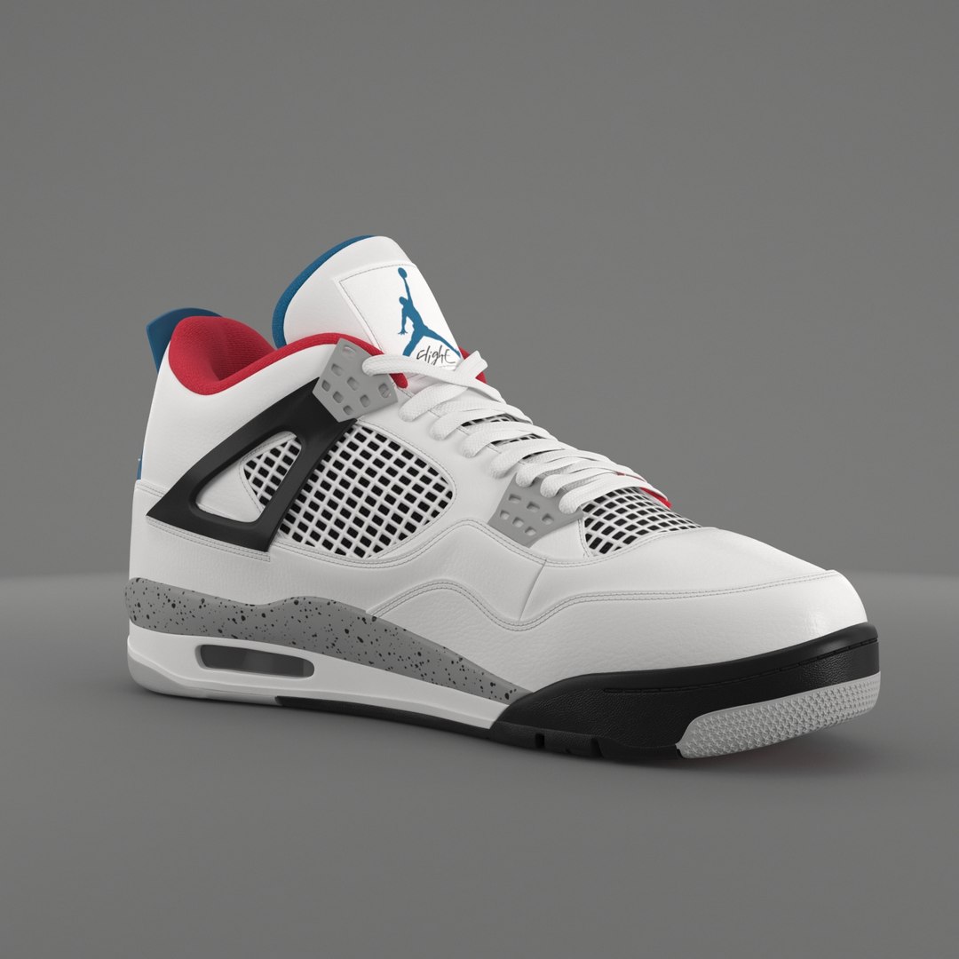 3D Jordan 4 Retro Pbr Model - TurboSquid 1536770
