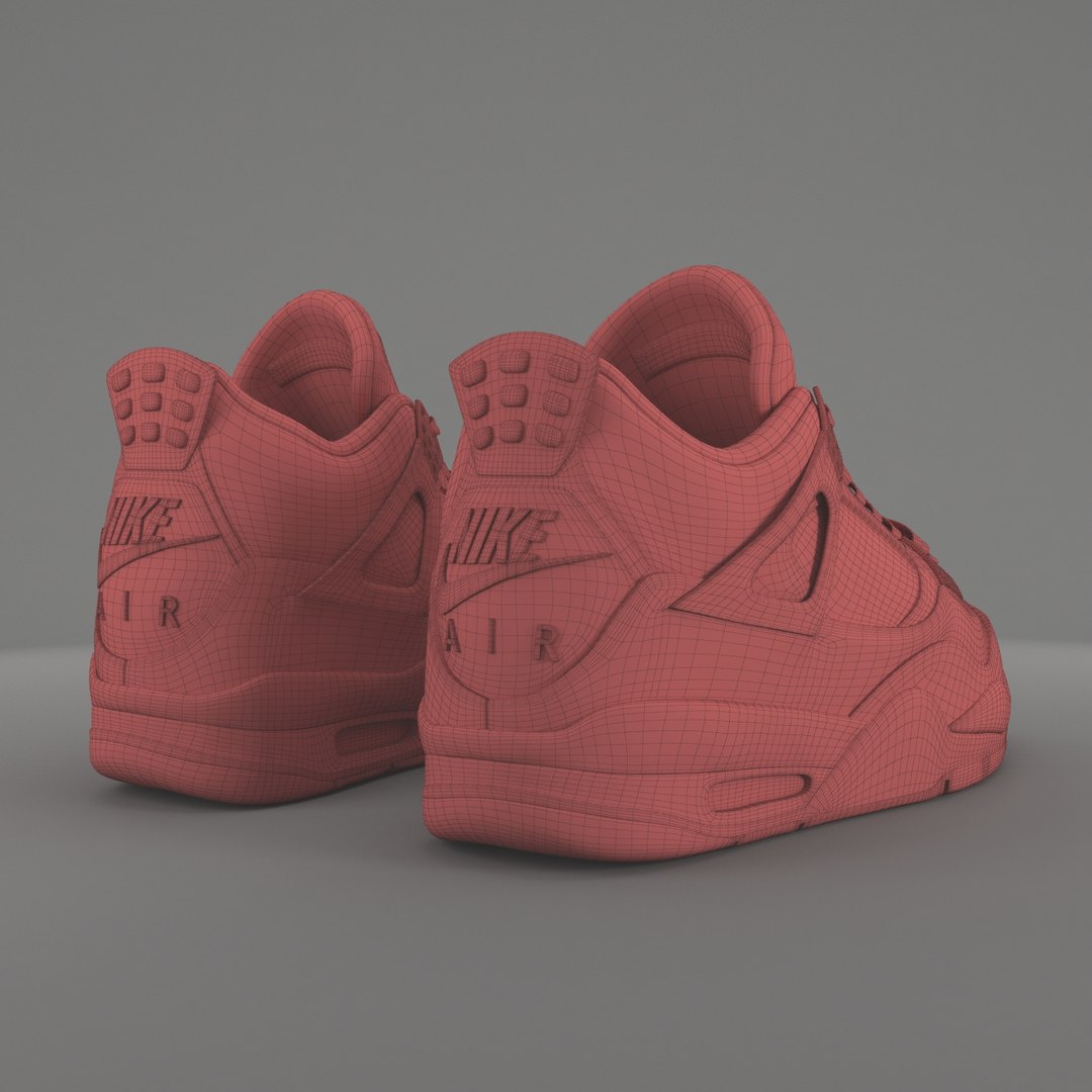 3D Jordan 4 Retro Pbr Model - TurboSquid 1536770