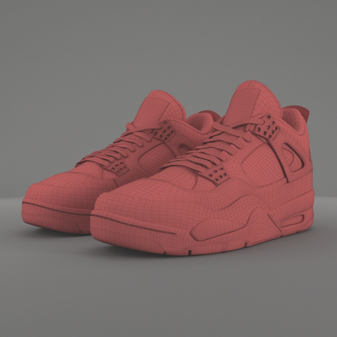 3D Jordan 4 Retro Pbr Model - TurboSquid 1536770