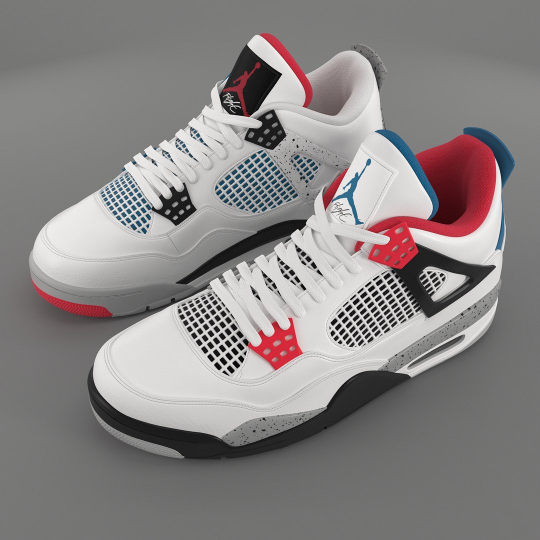 3D Jordan 4 Retro Pbr Model - TurboSquid 1536770