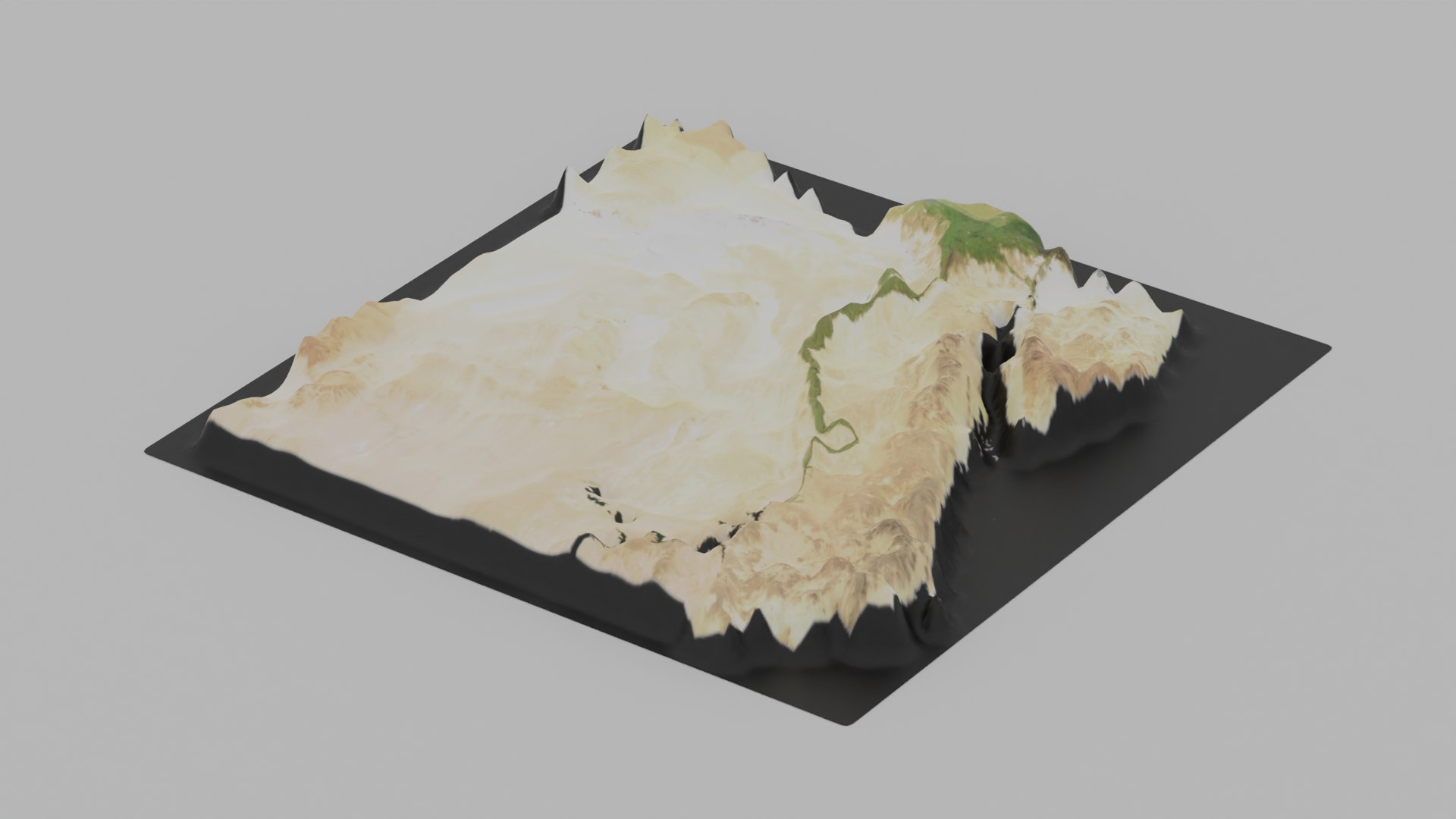 3D Egypt Map Country - TurboSquid 2075853