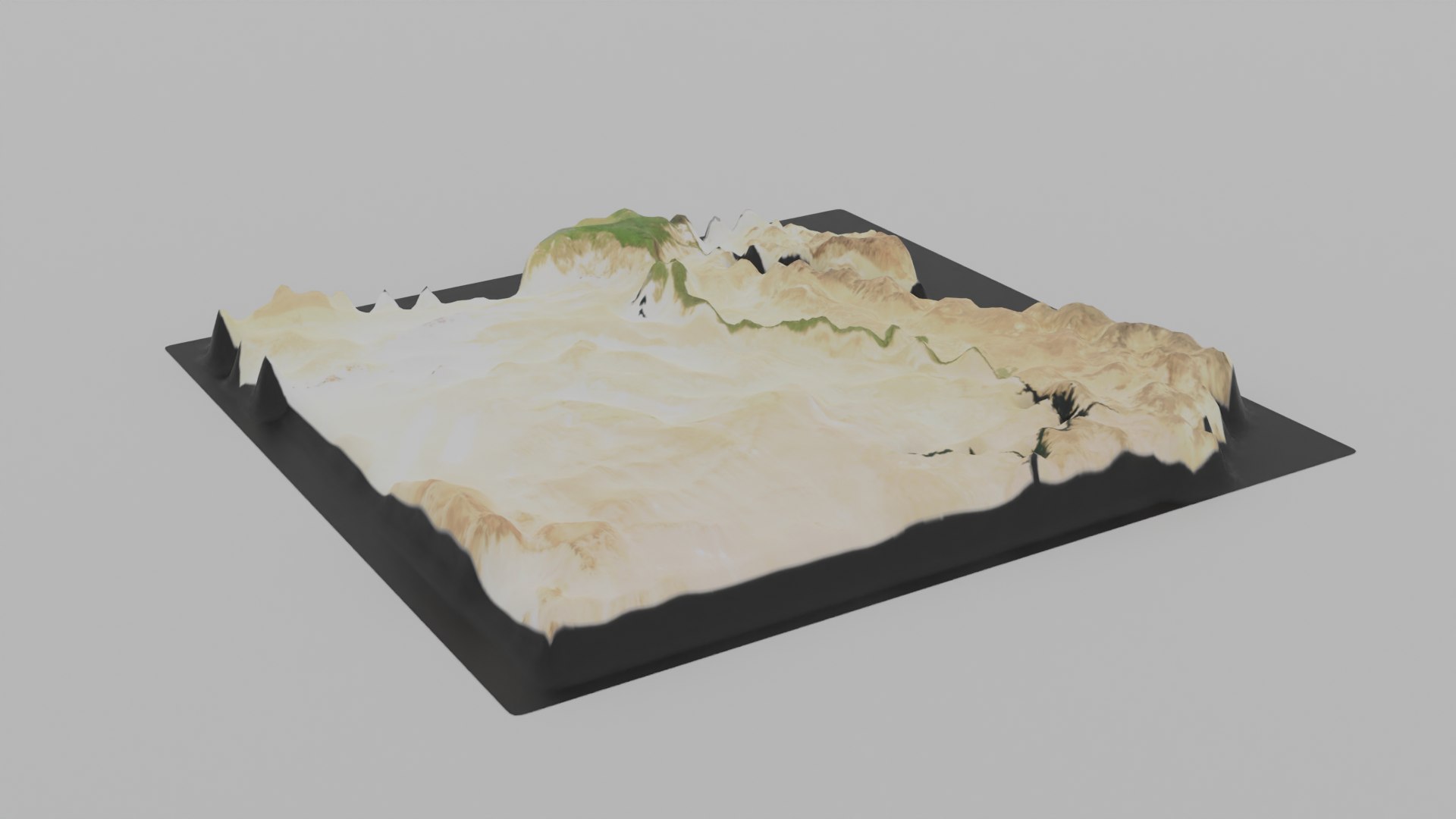 3D Egypt Map Country - TurboSquid 2075853