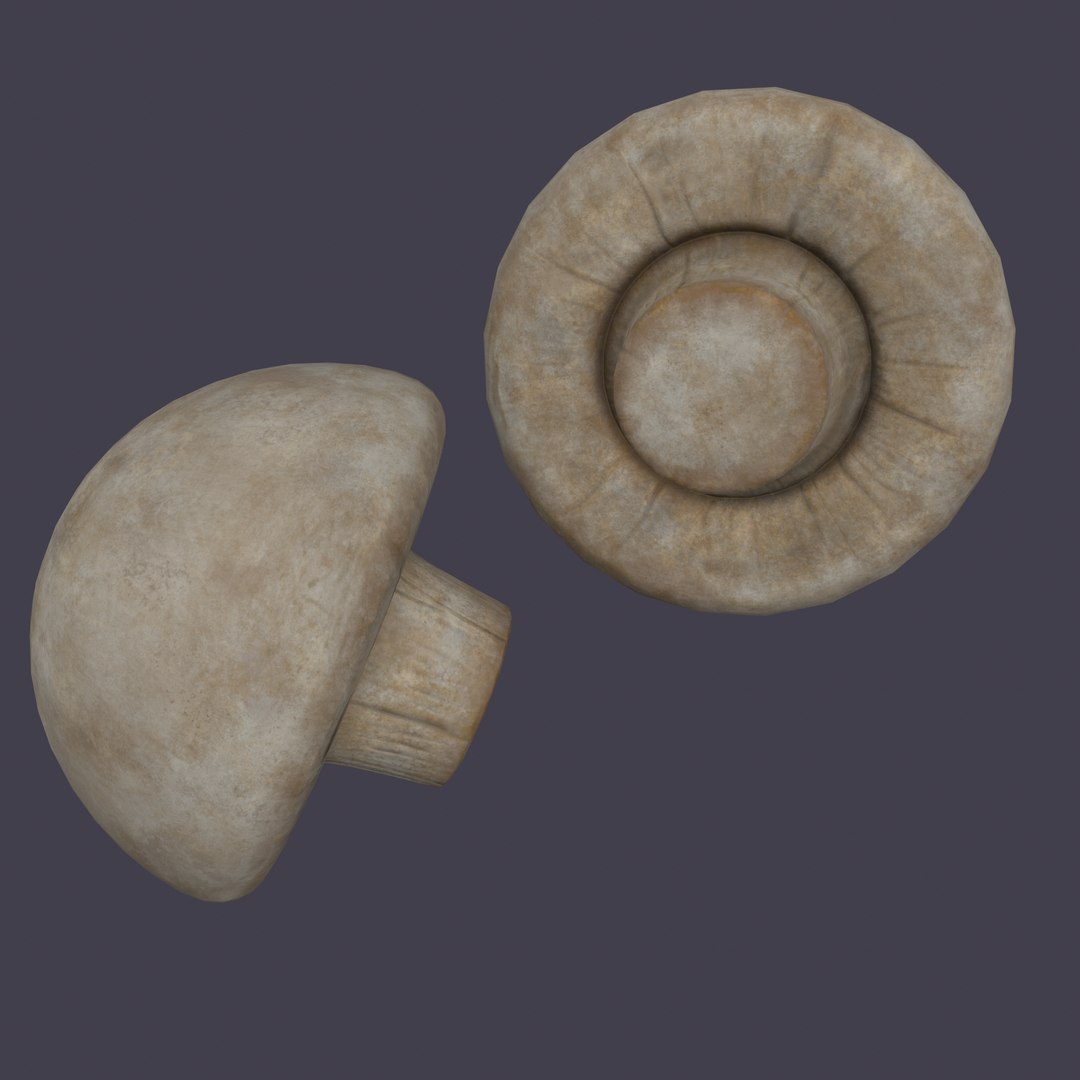 3D mushroom pbr model - TurboSquid 1391420