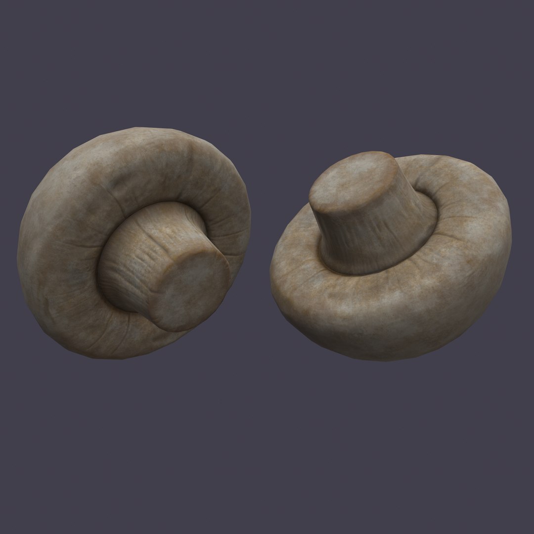 3D mushroom pbr model - TurboSquid 1391420