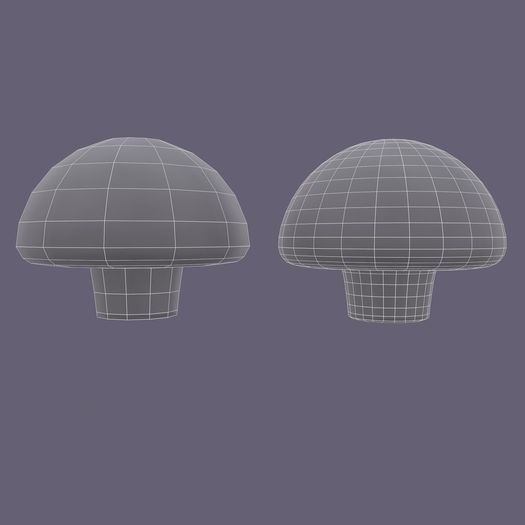 3D mushroom pbr model - TurboSquid 1391420