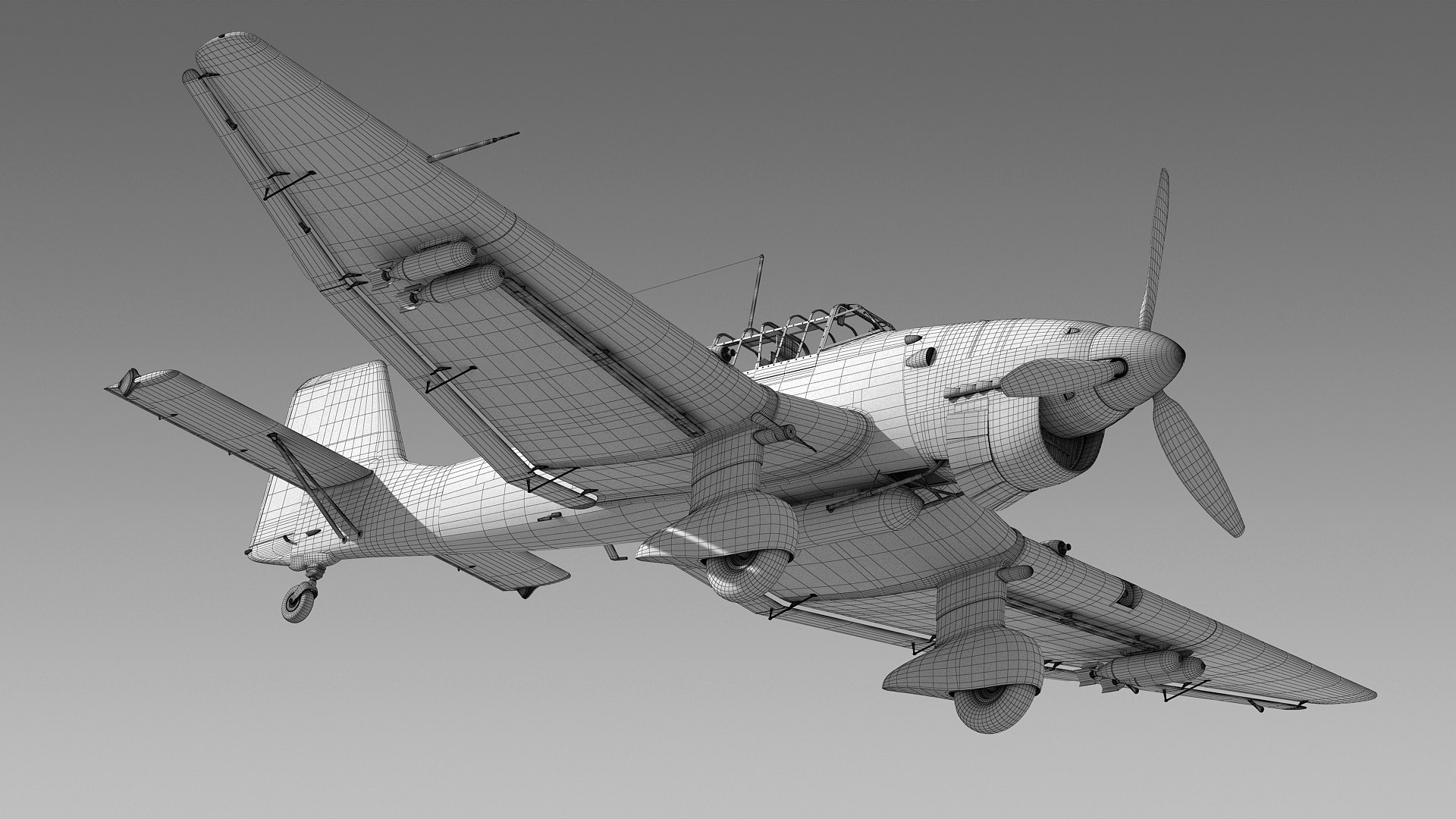 Junkers Ju 87 Stuka 3D Model - TurboSquid 1714045