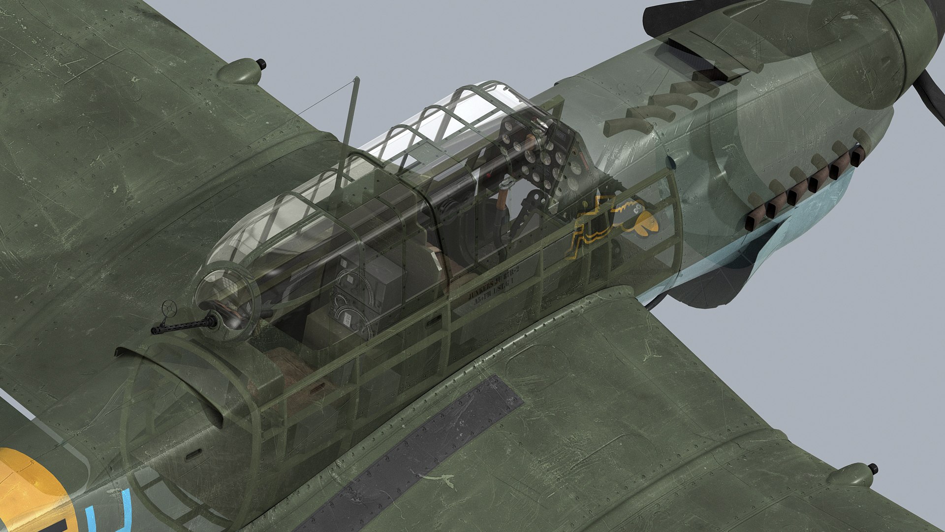 Junkers Ju 87 Stuka 3D Model - TurboSquid 1714045