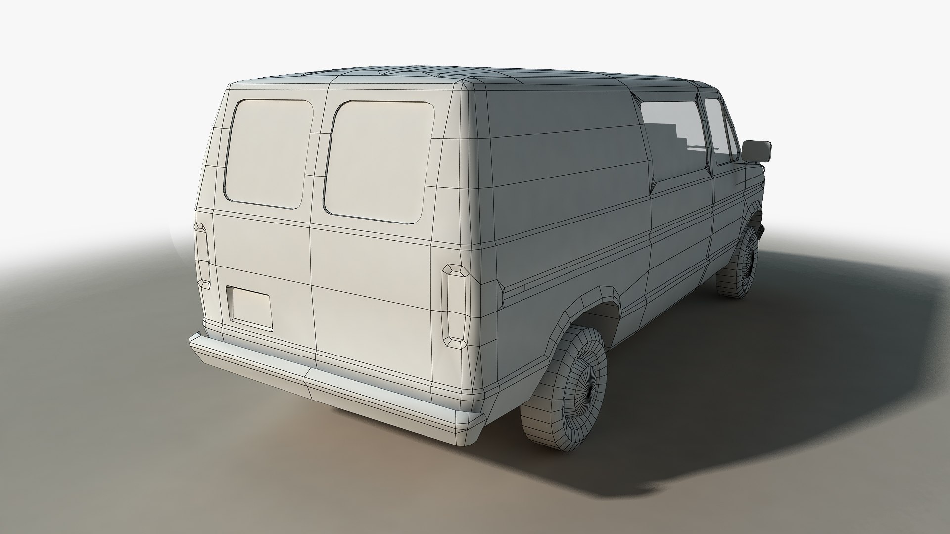 Generic van 02 cars 3D model - TurboSquid 1605922