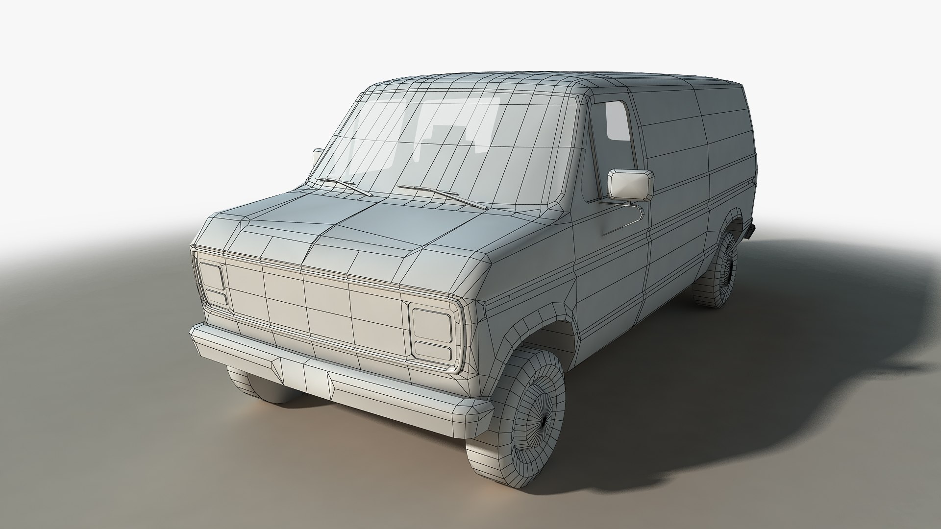 Generic van 02 cars 3D model - TurboSquid 1605922