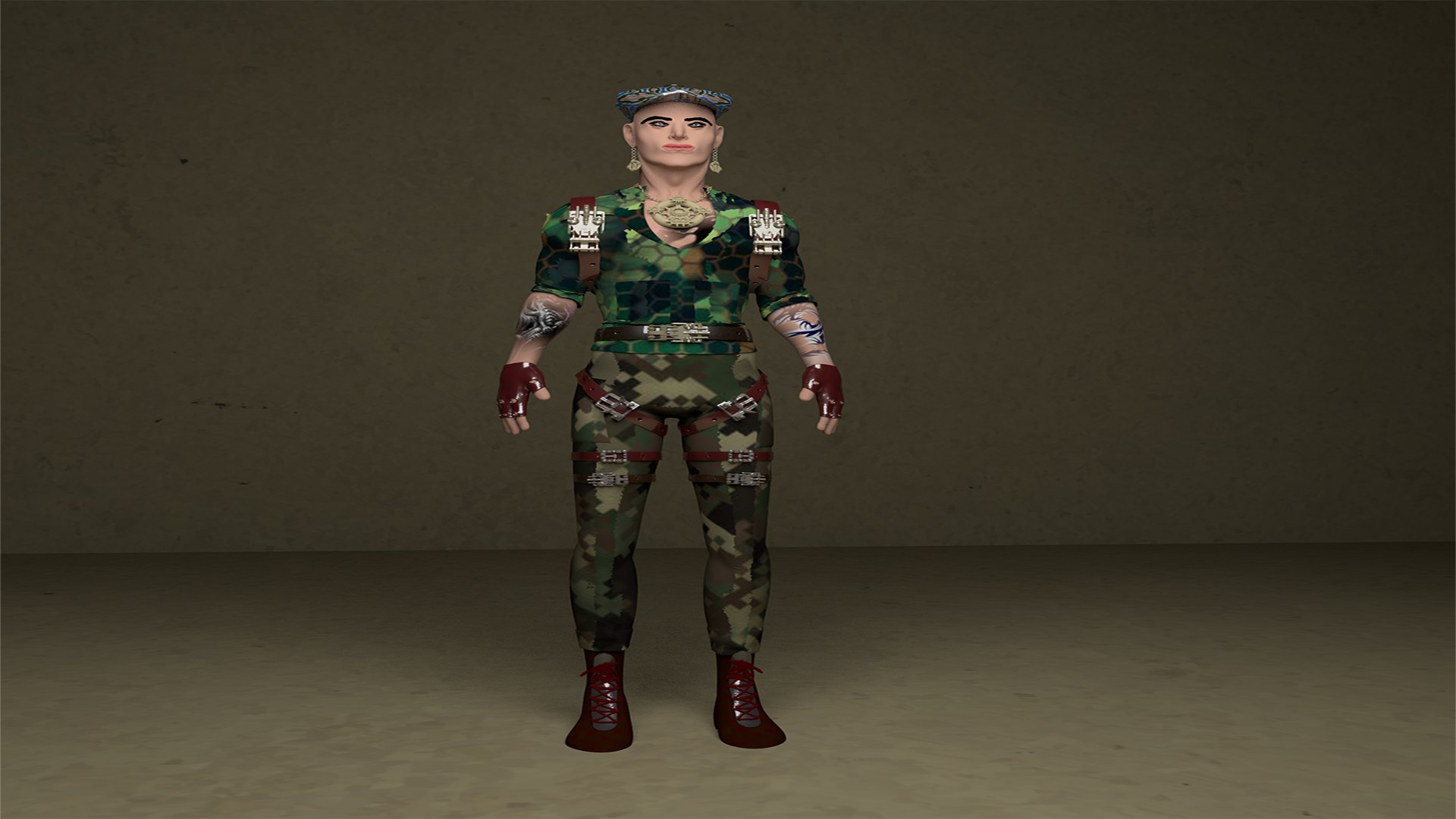 Soldier Character 3D Model - TurboSquid 2284892