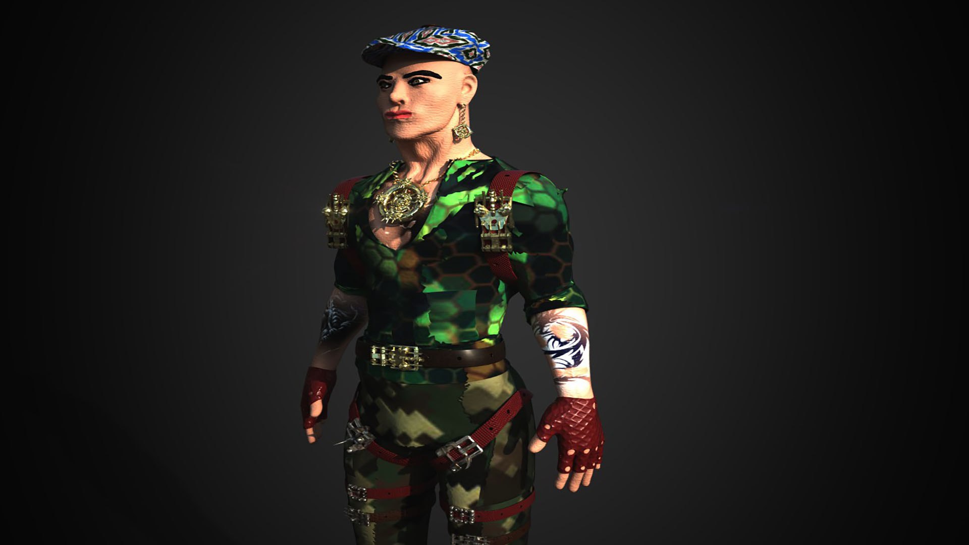 Soldier Character 3D Model - TurboSquid 2284892
