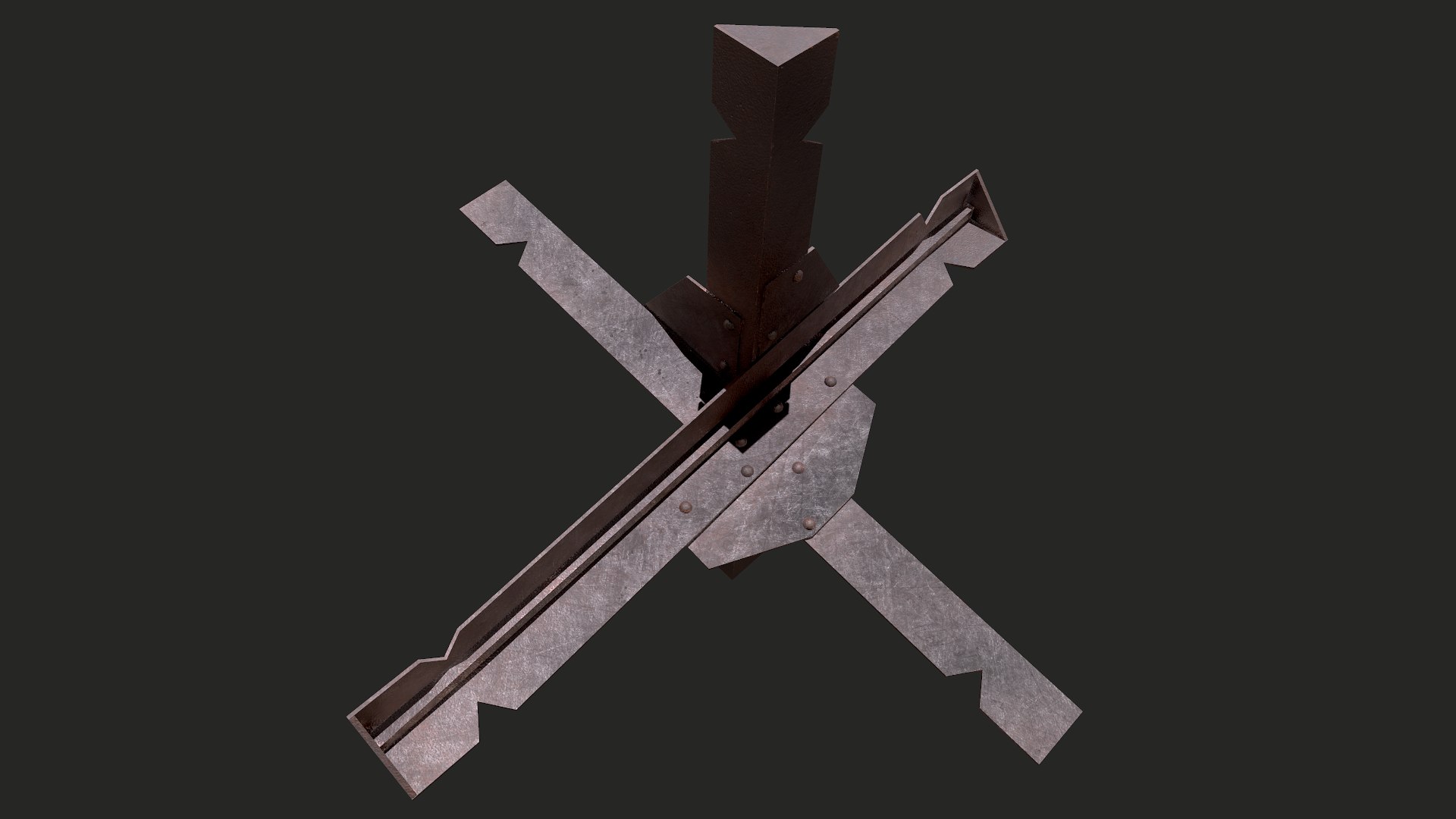 Free 3D Model Pbr Czech Hedgehog Tanks - TurboSquid 1413412