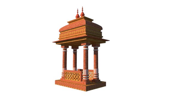 3D indian chatri - TurboSquid 1361994