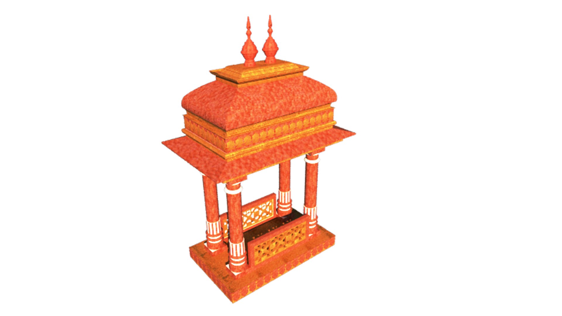 3D Indian Chatri - TurboSquid 1361994