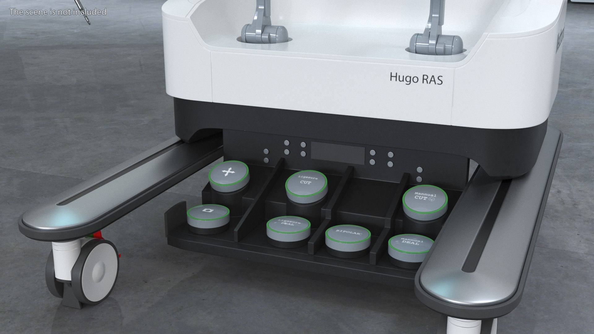 3D Soft Tissue Surgical Robot Medtronic Rigged for Cinema 4D ...