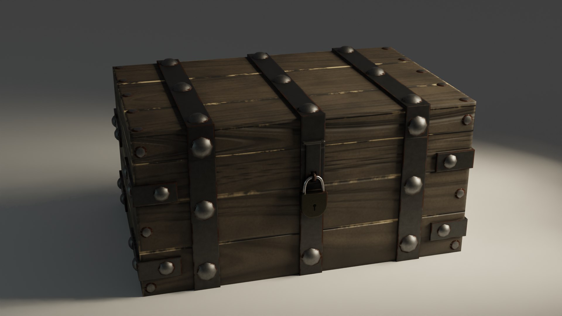 Rigged Medieval Wooden Box Chest Game Asset 3D Model - TurboSquid 2324671