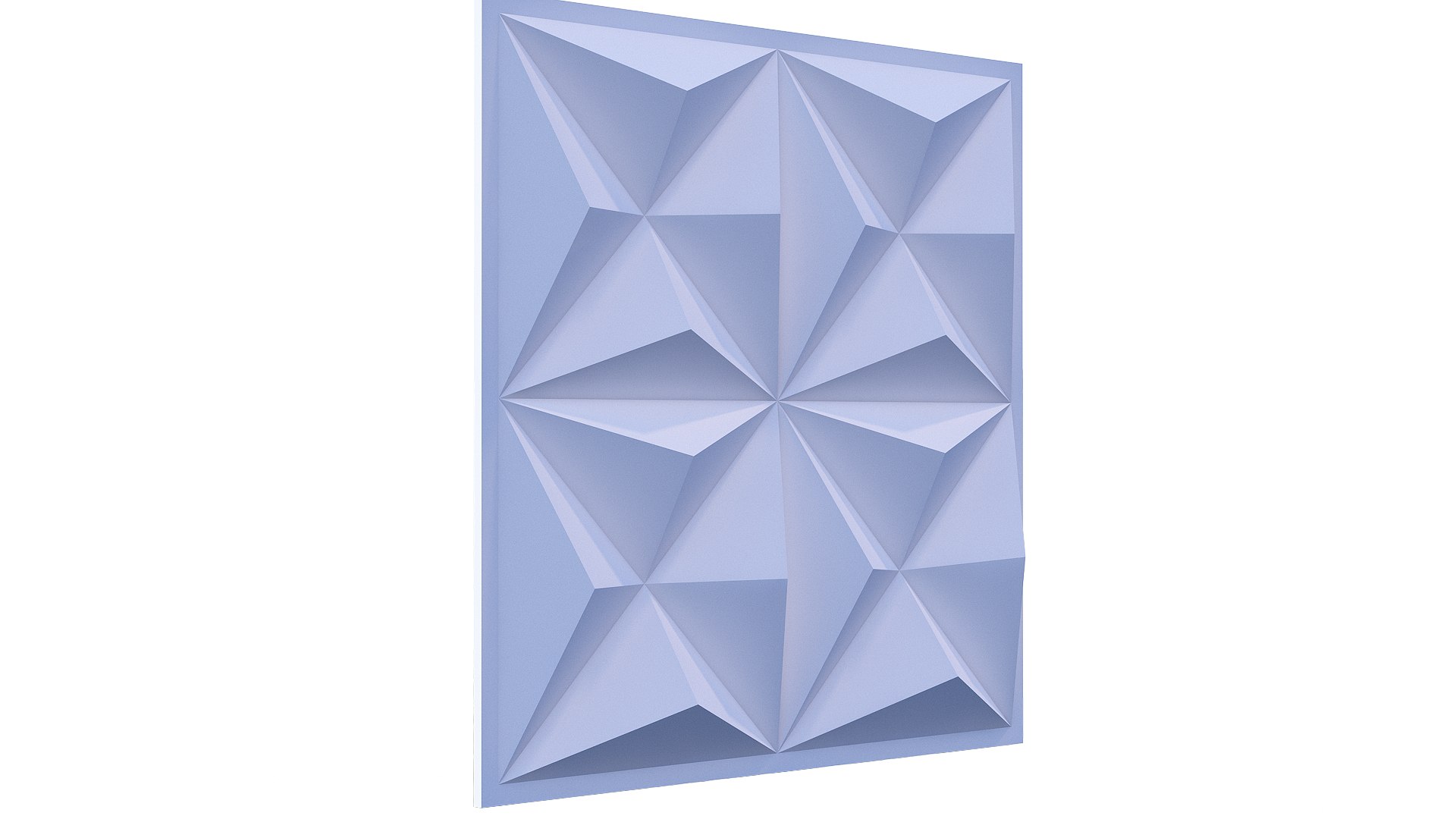 3D Wall Panel Piramide 02 - TurboSquid 1529182