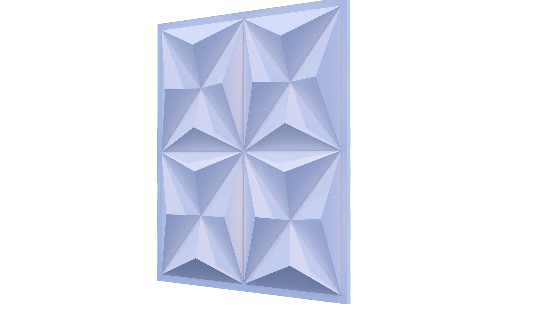 3D Wall Panel Piramide 02 - TurboSquid 1529182