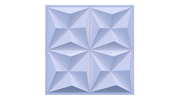 3D wall panel ripple style model - TurboSquid 1529221