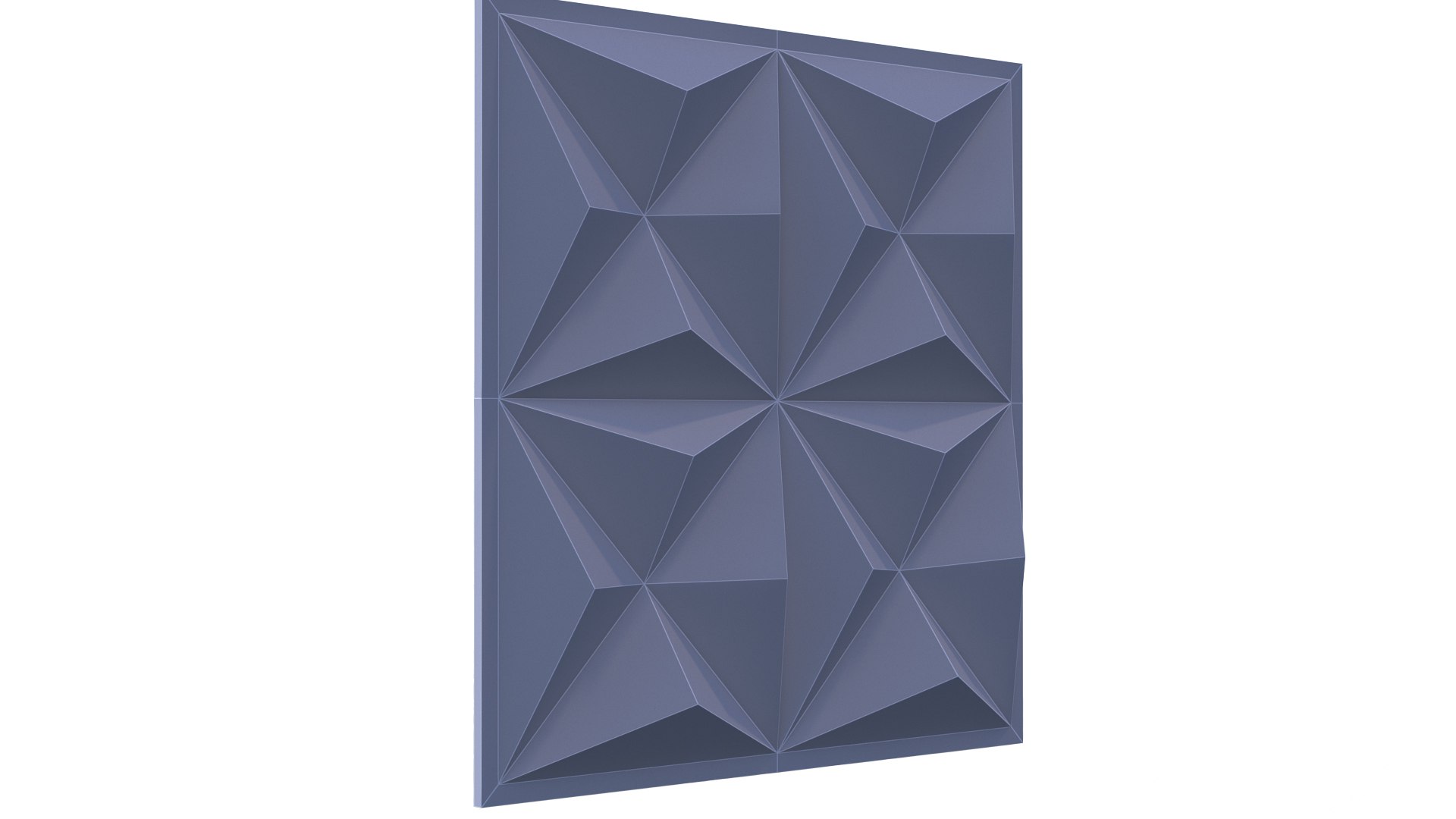 3D Wall Panel Piramide 02 - TurboSquid 1529182