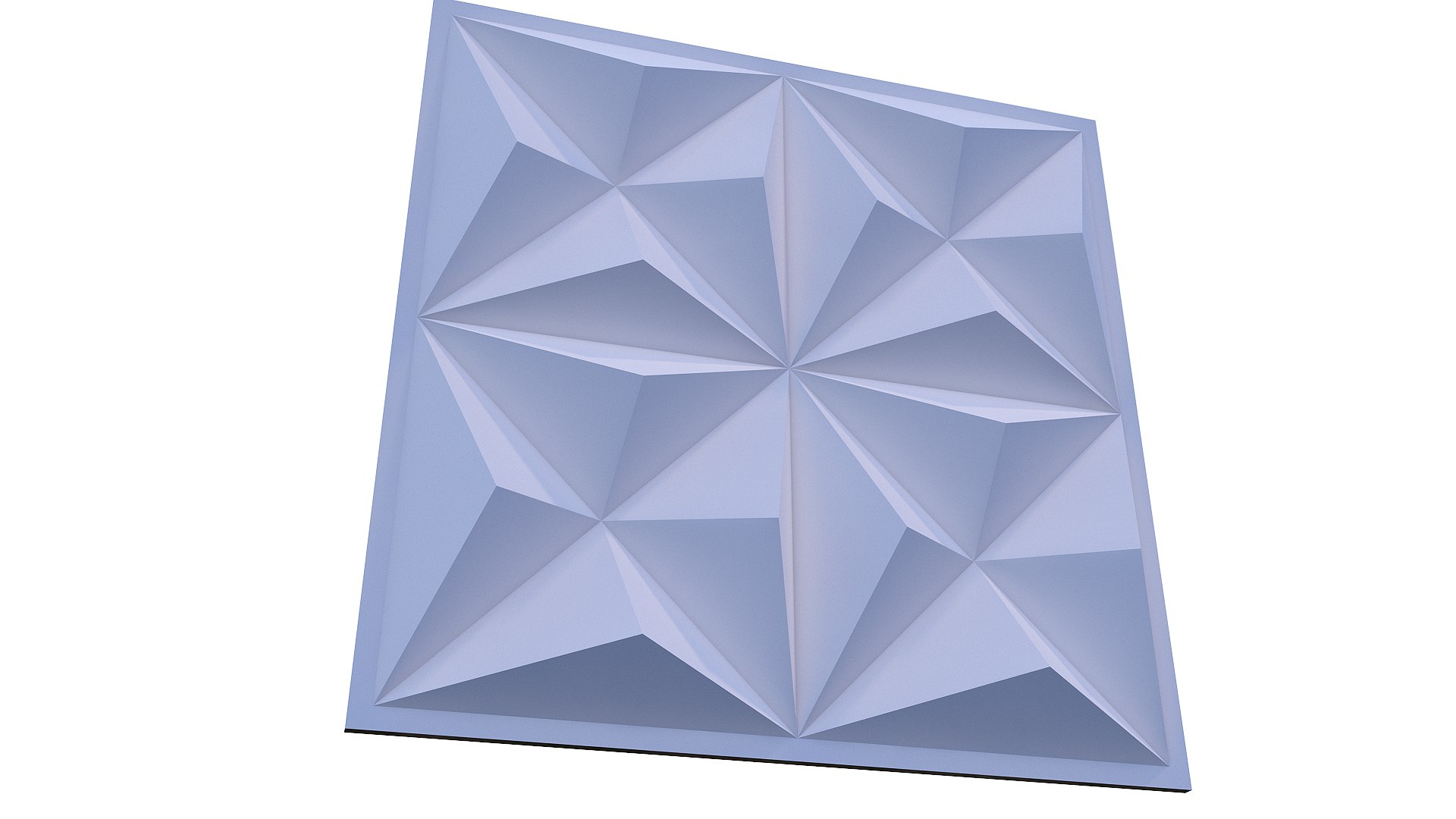 3D Wall Panel Piramide 02 - TurboSquid 1529182