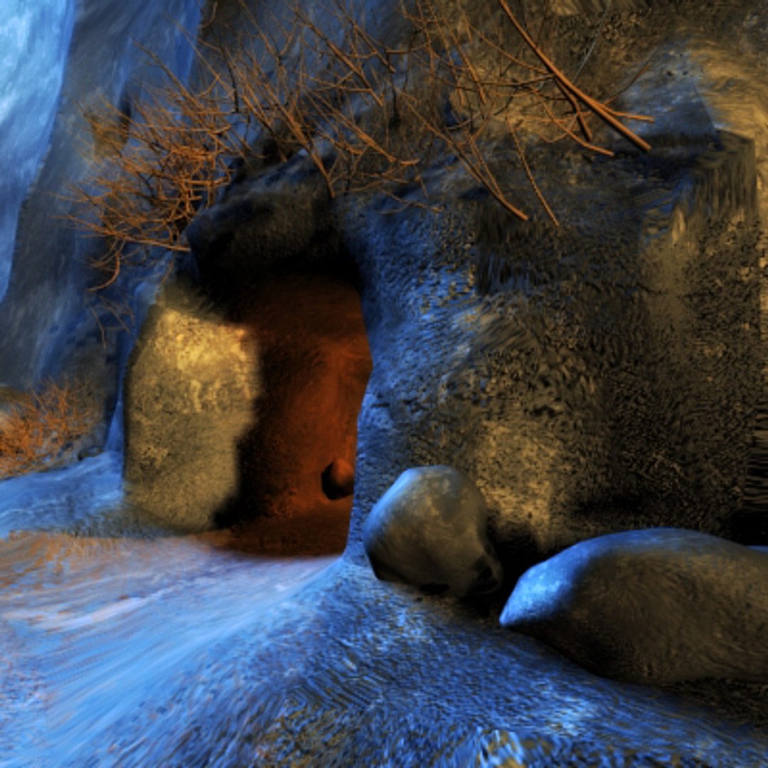 cave 3d model
