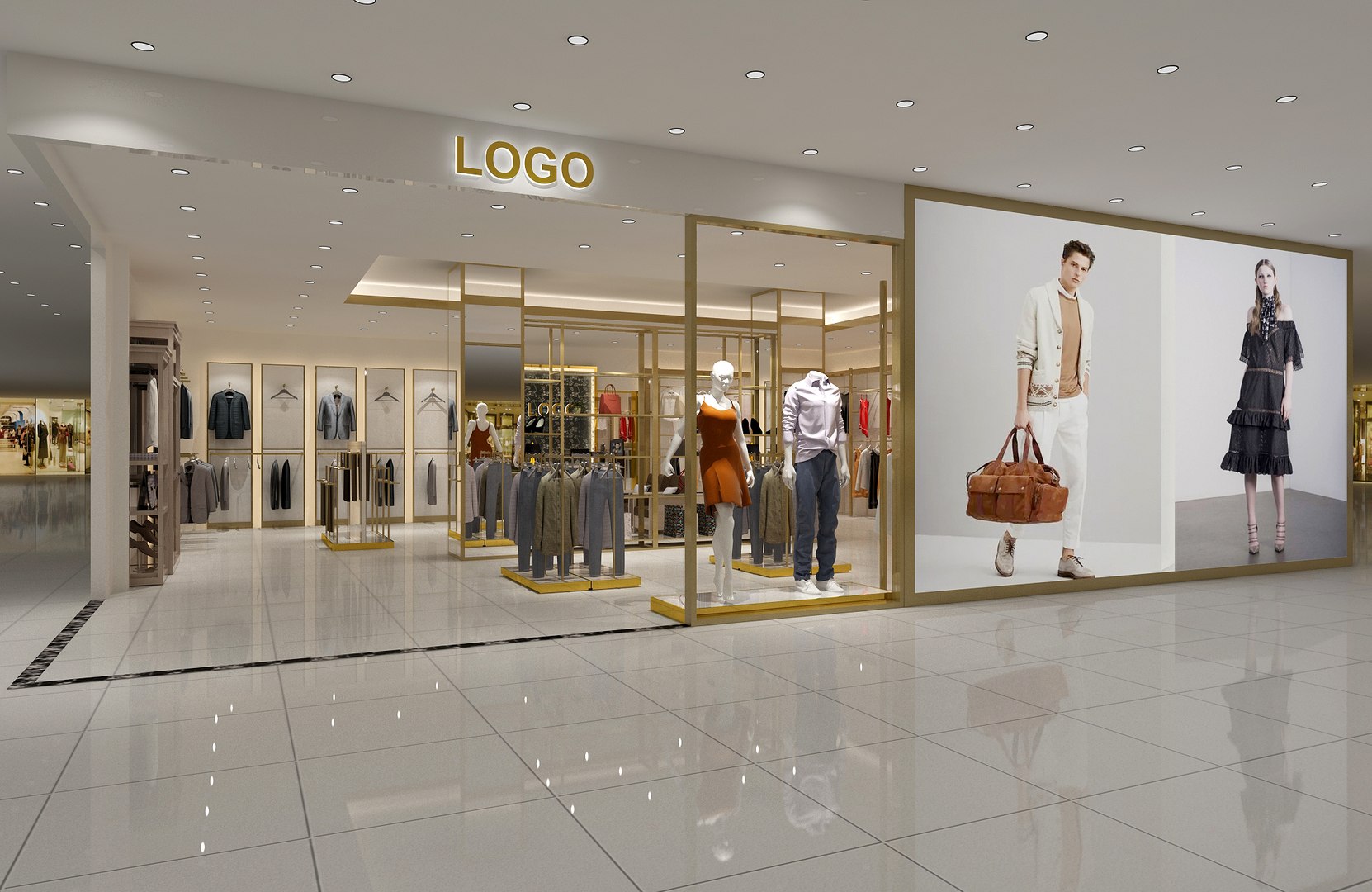 3D Clothing Store 14 Model - TurboSquid 2233205