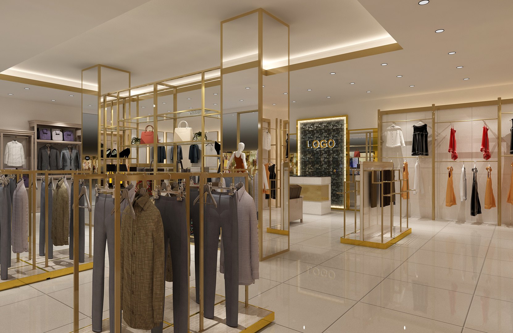 3D Clothing Store 14 Model - TurboSquid 2233205