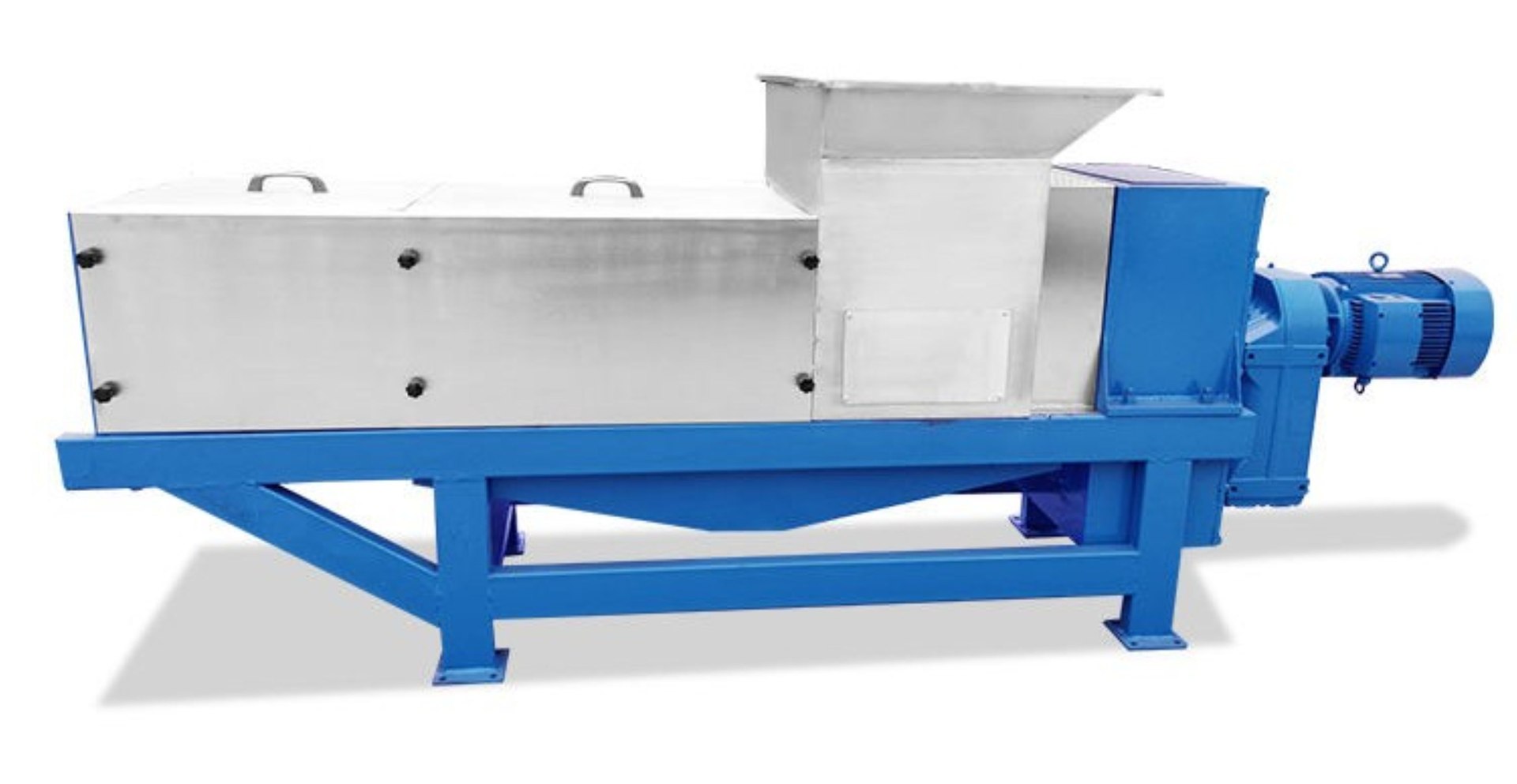 Screw Dewatering Machine - High-Efficiency Sludge Pulp Water Removal ...