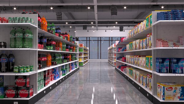 modelo 3d Colección Supermercado 2 - TurboSquid 1471872