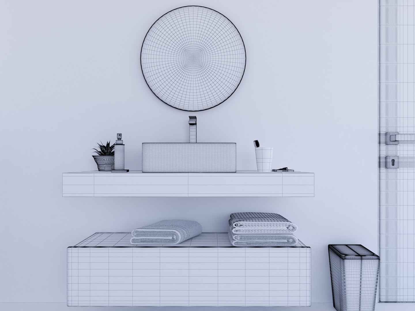 Bathroom 3D Model - TurboSquid 2105510