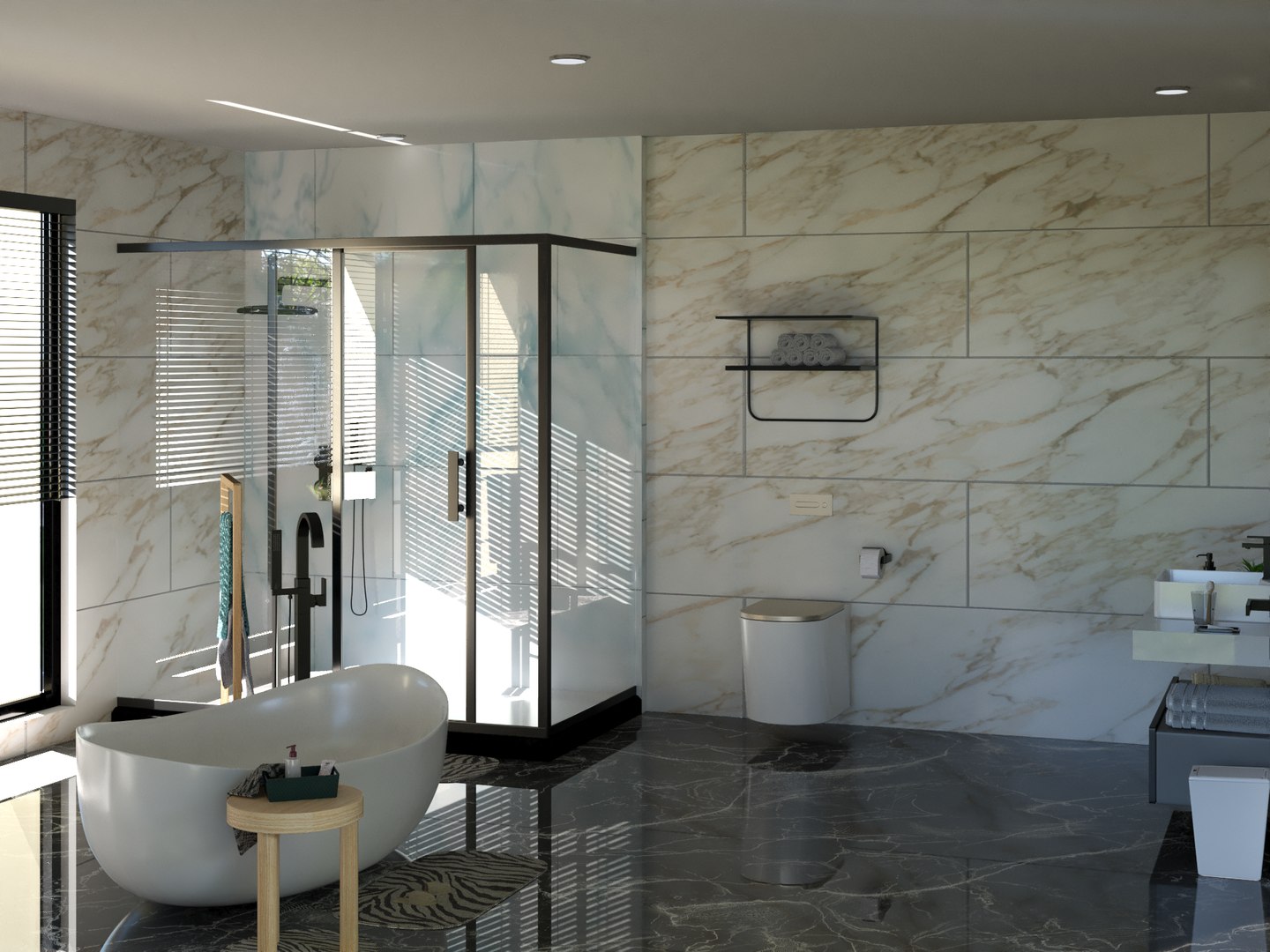 Bathroom 3D Model - TurboSquid 2105510