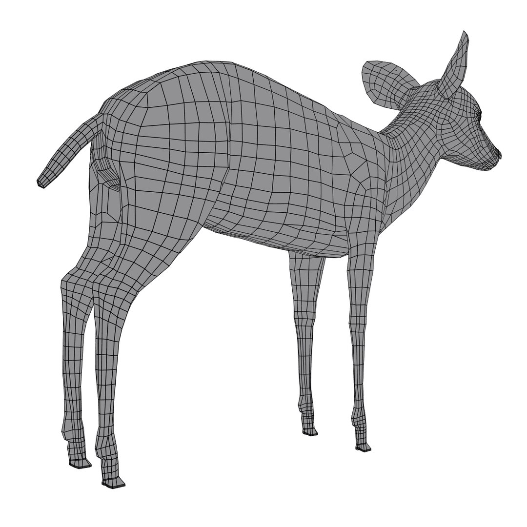 Bush Buck 3D Model | 1147779 | TurboSquid