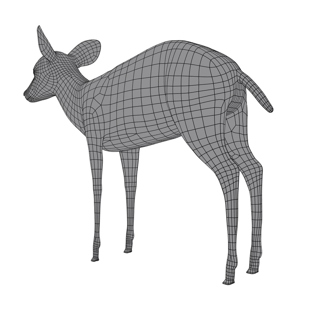 Bush Buck 3D Model | 1147779 | TurboSquid