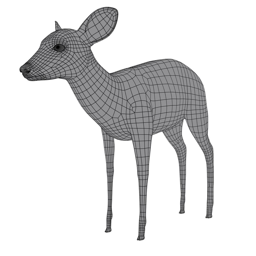 Bush Buck 3D Model | 1147779 | TurboSquid
