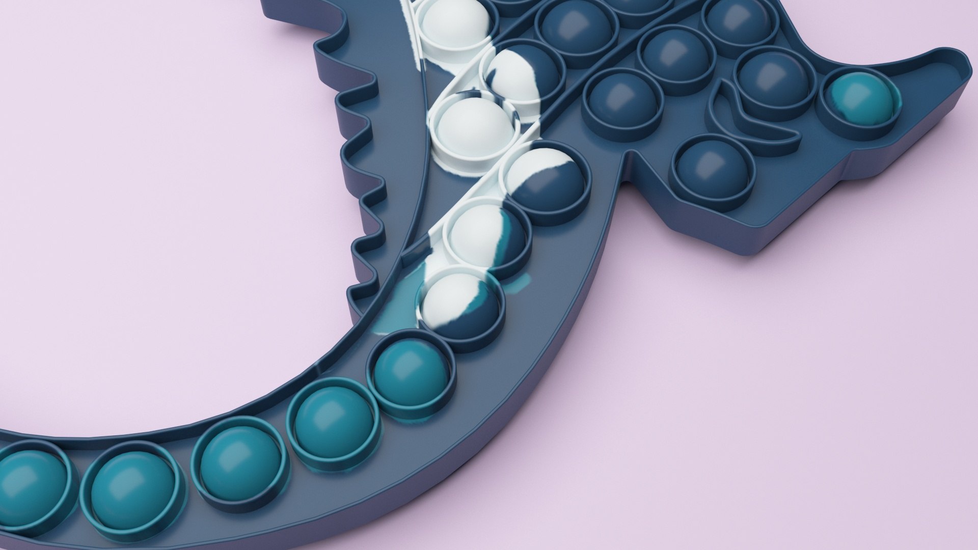 Godzilla And King Kong Pop It Fidget Toys Set 3D Model - TurboSquid 1783218