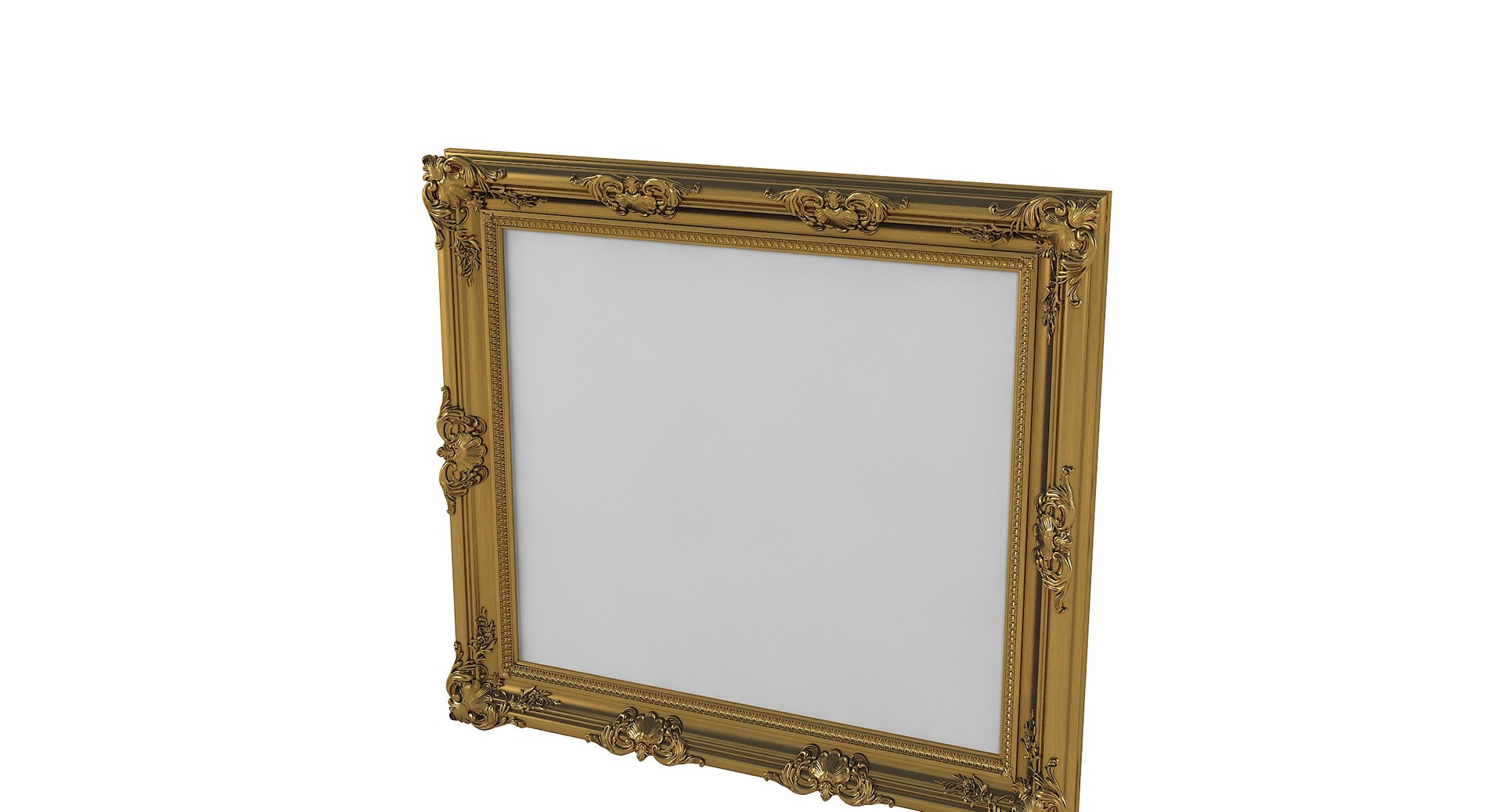 Classic Picture Frame 3D Model - TurboSquid 1429573
