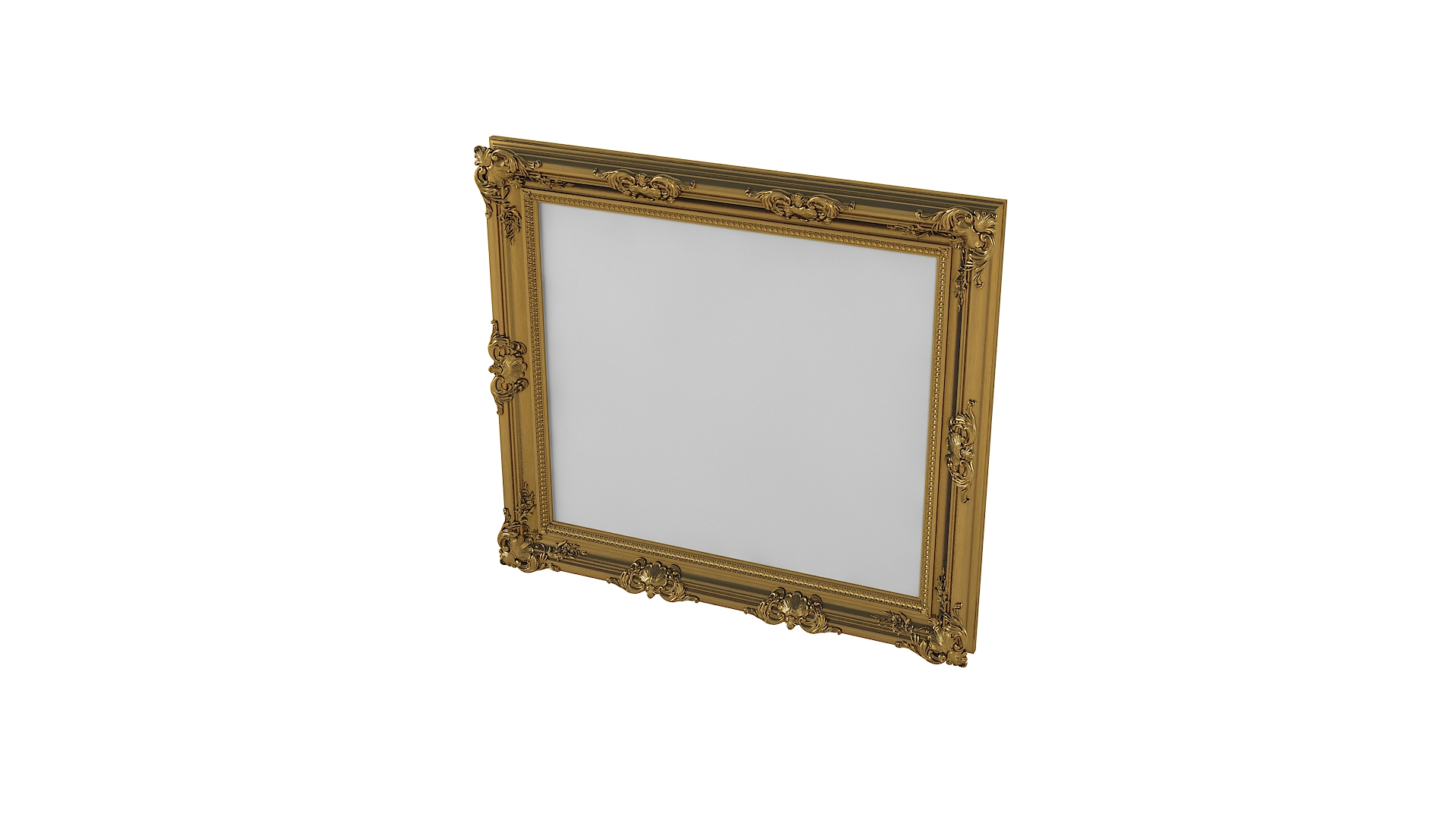 Classic Picture Frame 3D Model - TurboSquid 1429573