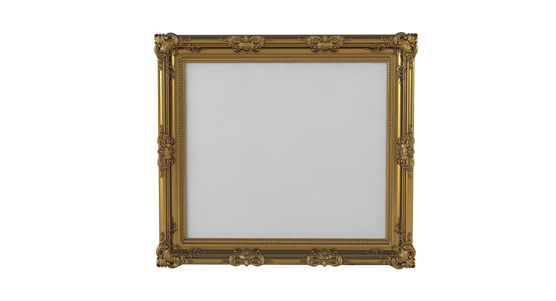 Classic Picture Frame 3D Model - TurboSquid 1429573