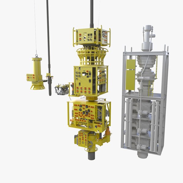 3d model subsea oil gas 2