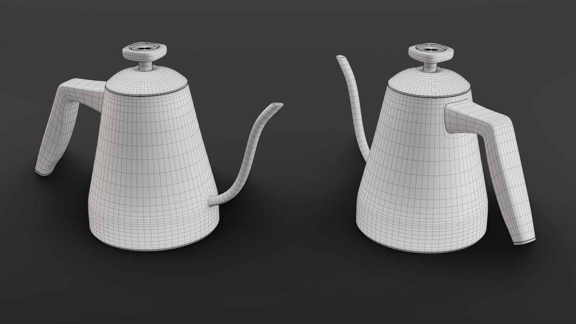 3D Gooseneck Kettle Model - TurboSquid 2077241