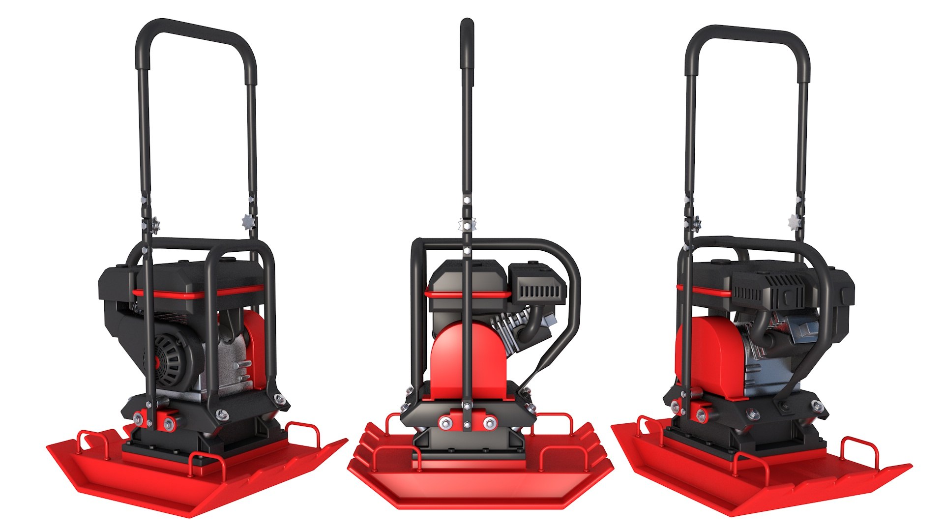 Vibratory Plate Compactor 3D - TurboSquid 2144198