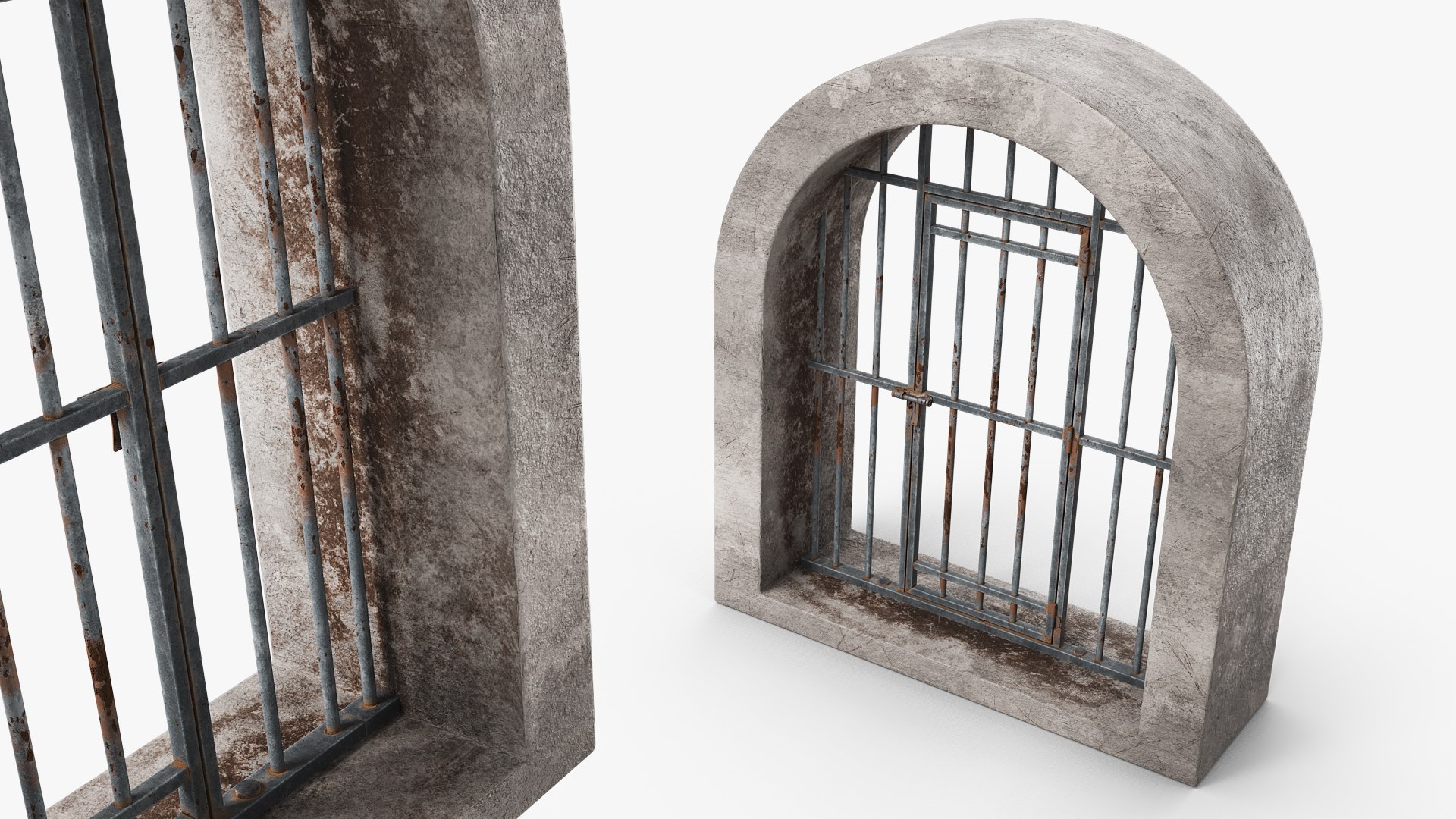 Concrete Sewer Grates Collection 3D Model - TurboSquid 2506888