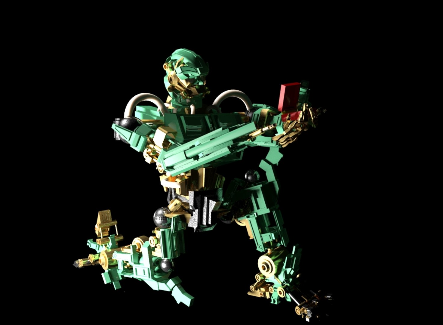 Human mech 3D - TurboSquid 1254232