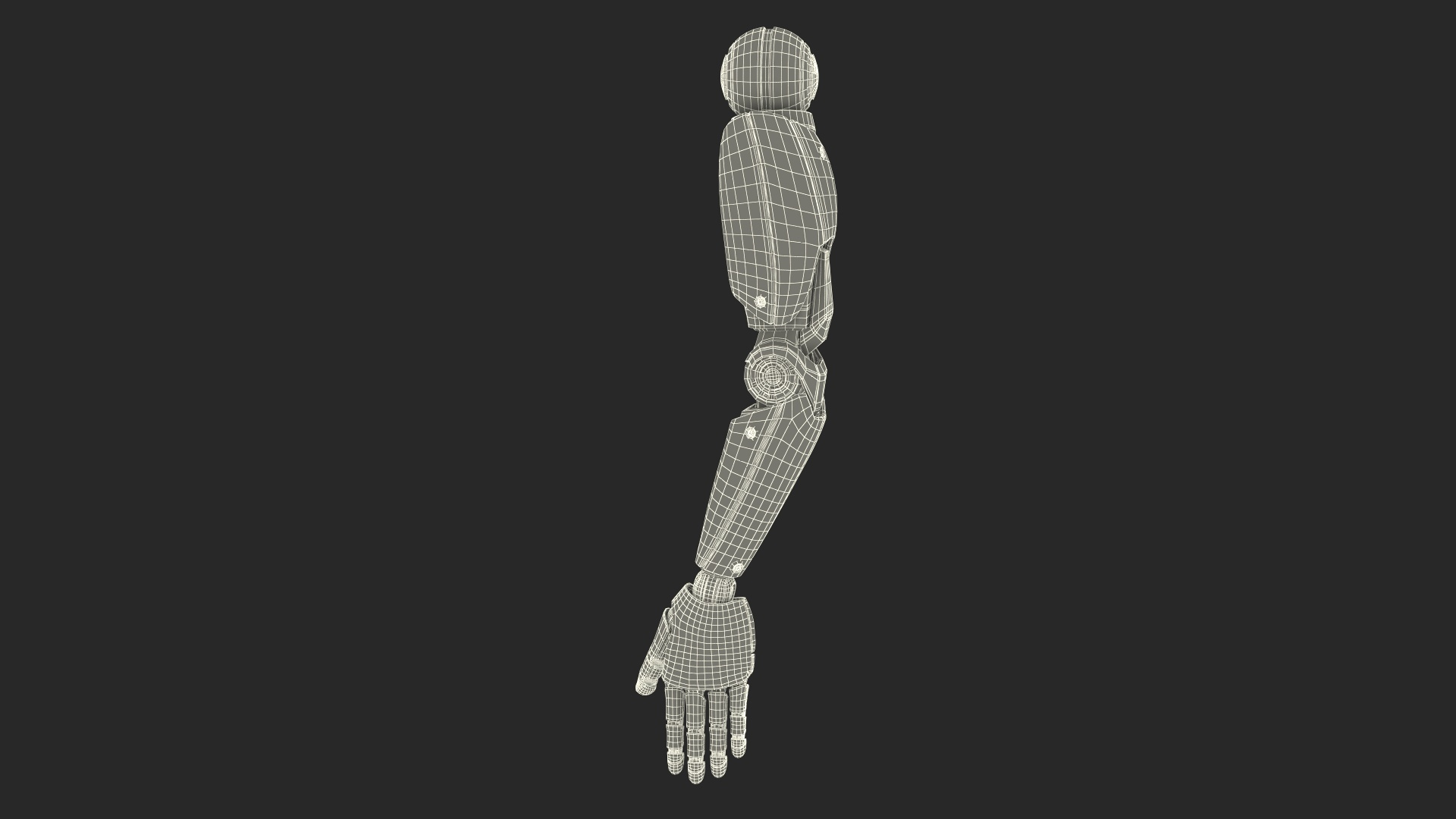 3D Sci Fi Robot Arm Rigged For Cinema 4D - TurboSquid 2222382