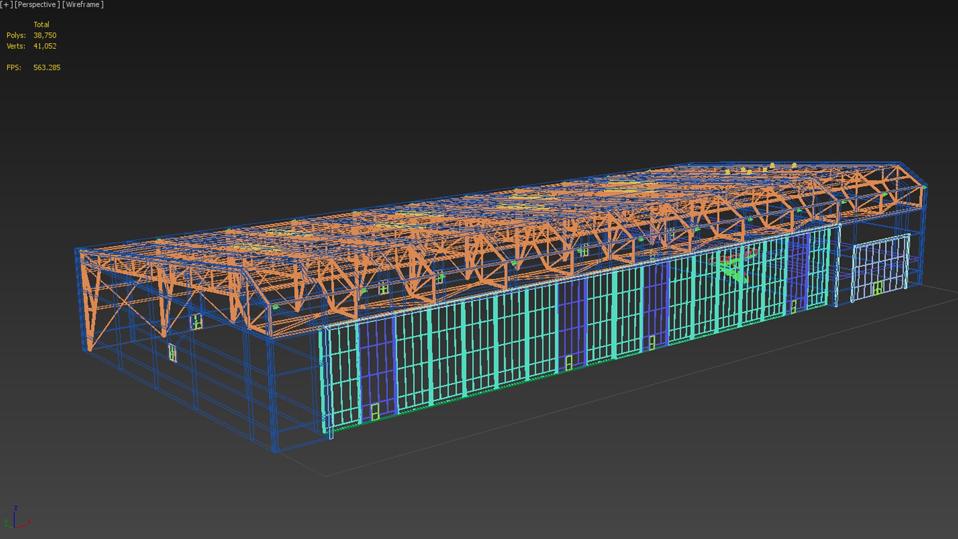 Airport Hangar Warehouse 3D Model - TurboSquid 2014317