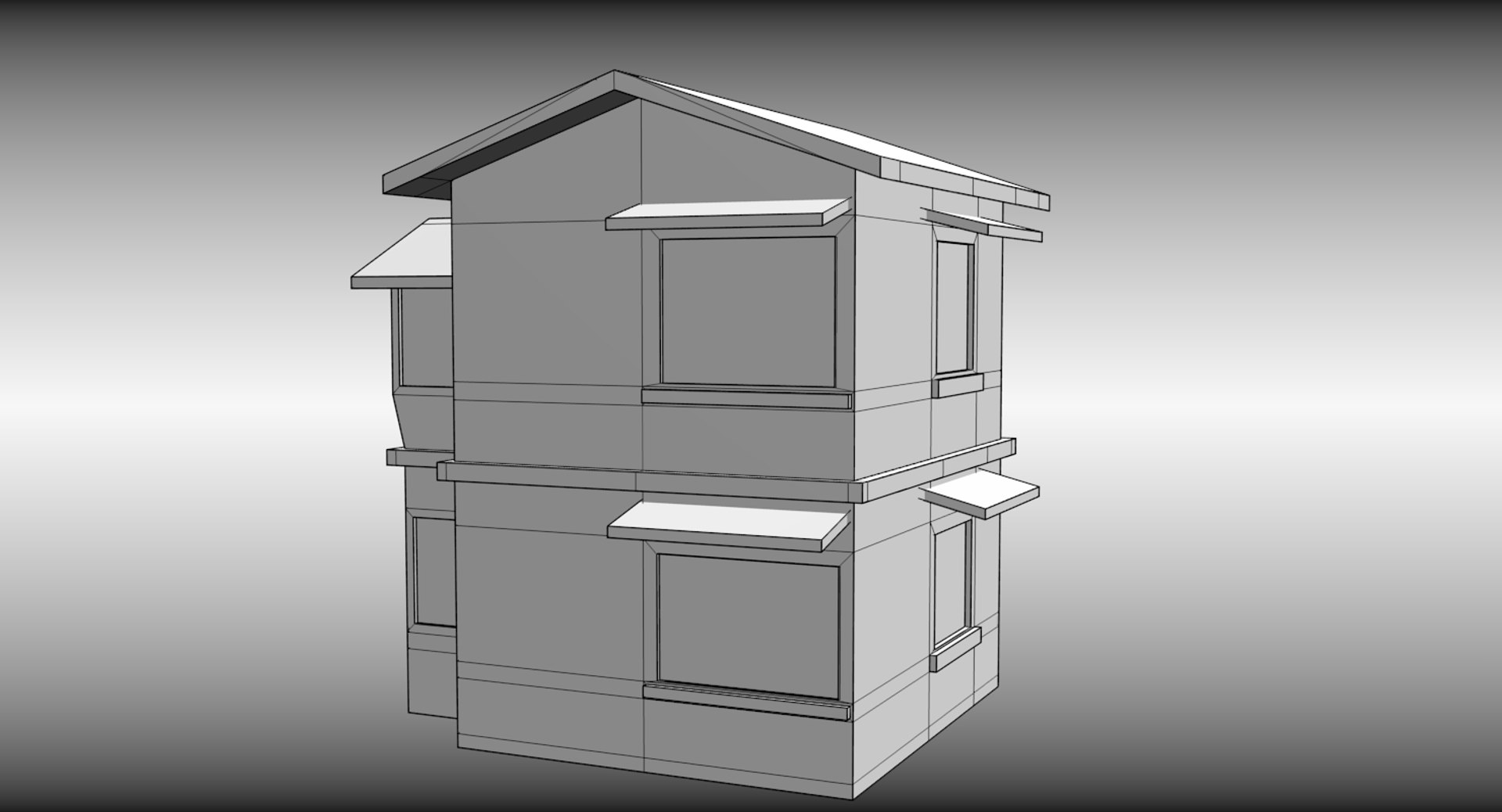 3D House Structural Home Model - TurboSquid 1277540