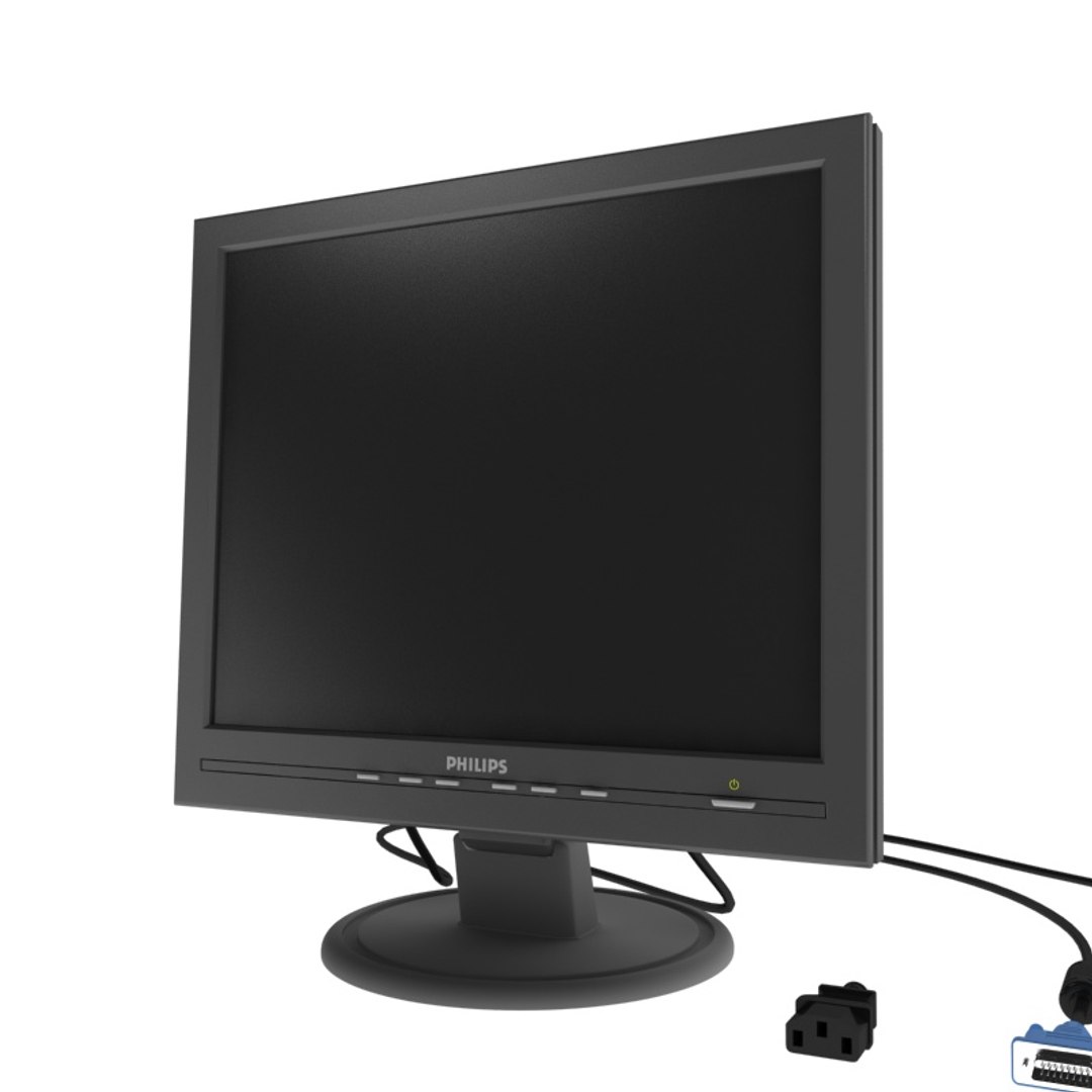 3d model philips lcd
