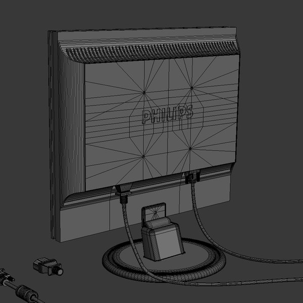 3d model philips lcd
