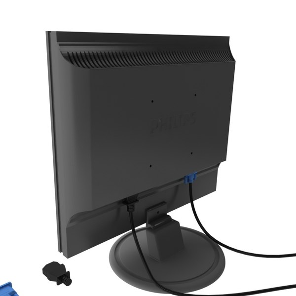 3d model philips lcd